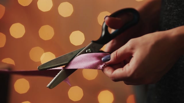Ribbon Cutting Stock Footage: Royalty-Free Video Clips - Storyblocks
