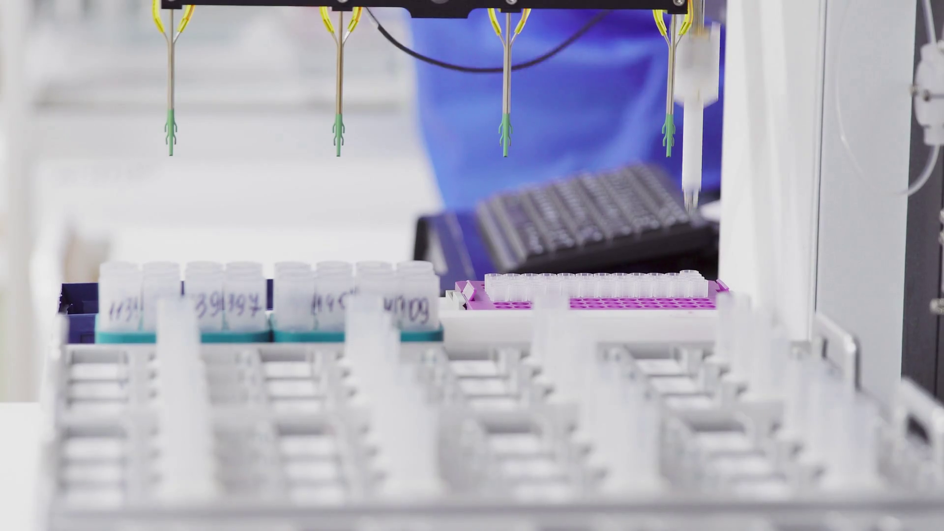 Medical Laboratory Production Of Aids Vaccine Stock Footage SBV ...