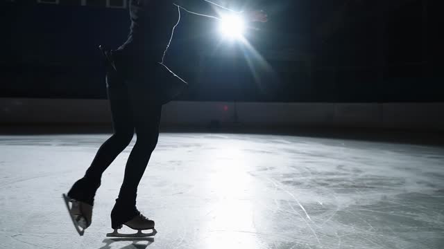Figure Skating Woman Stock Footage: Royalty-Free Video Clips - Storyblocks