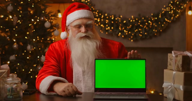 Santa Screen Stock Footage: Royalty-Free Video Clips - Storyblocks