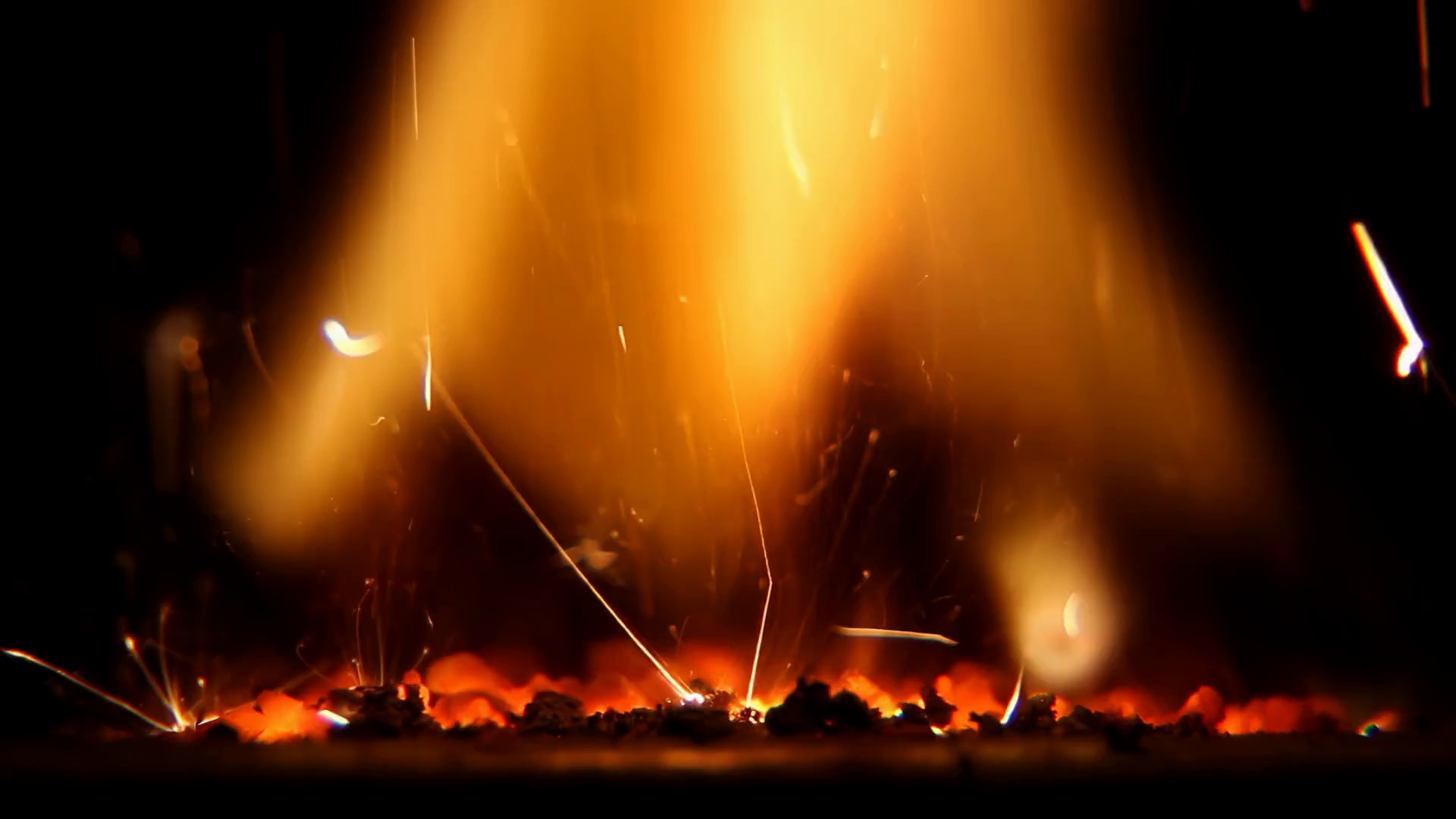 Flash Fires Close Up Stock Video Stock Footage SBV-347478688 - Storyblocks