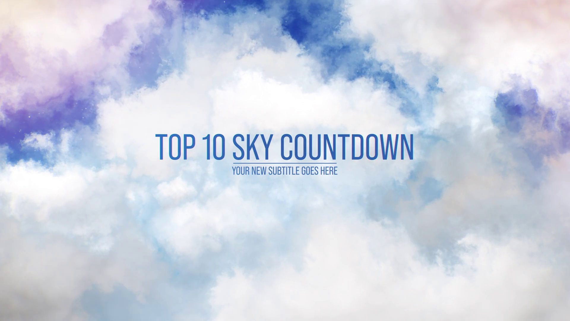 AE Template: Top 10 Sky Countdown SBV-351941145 - Storyblocks