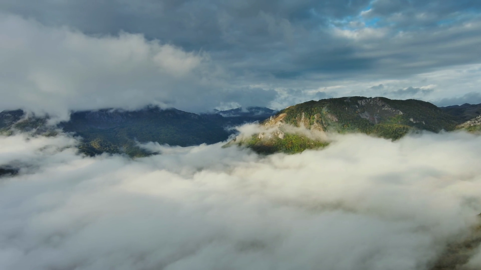 Flying Between Clouds Aerial View Of Clouds Stock Footage SBV-351665027 - Storyblocks