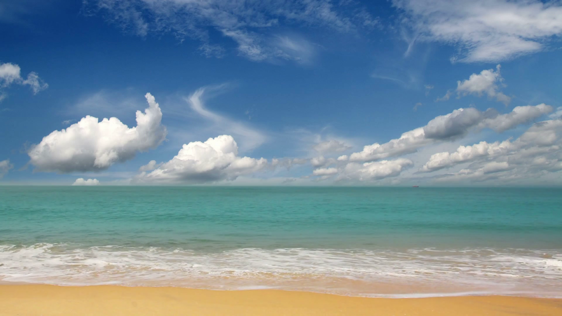 Beautiful Beach Landscape In India Stock Footage SBV-347430213 ...