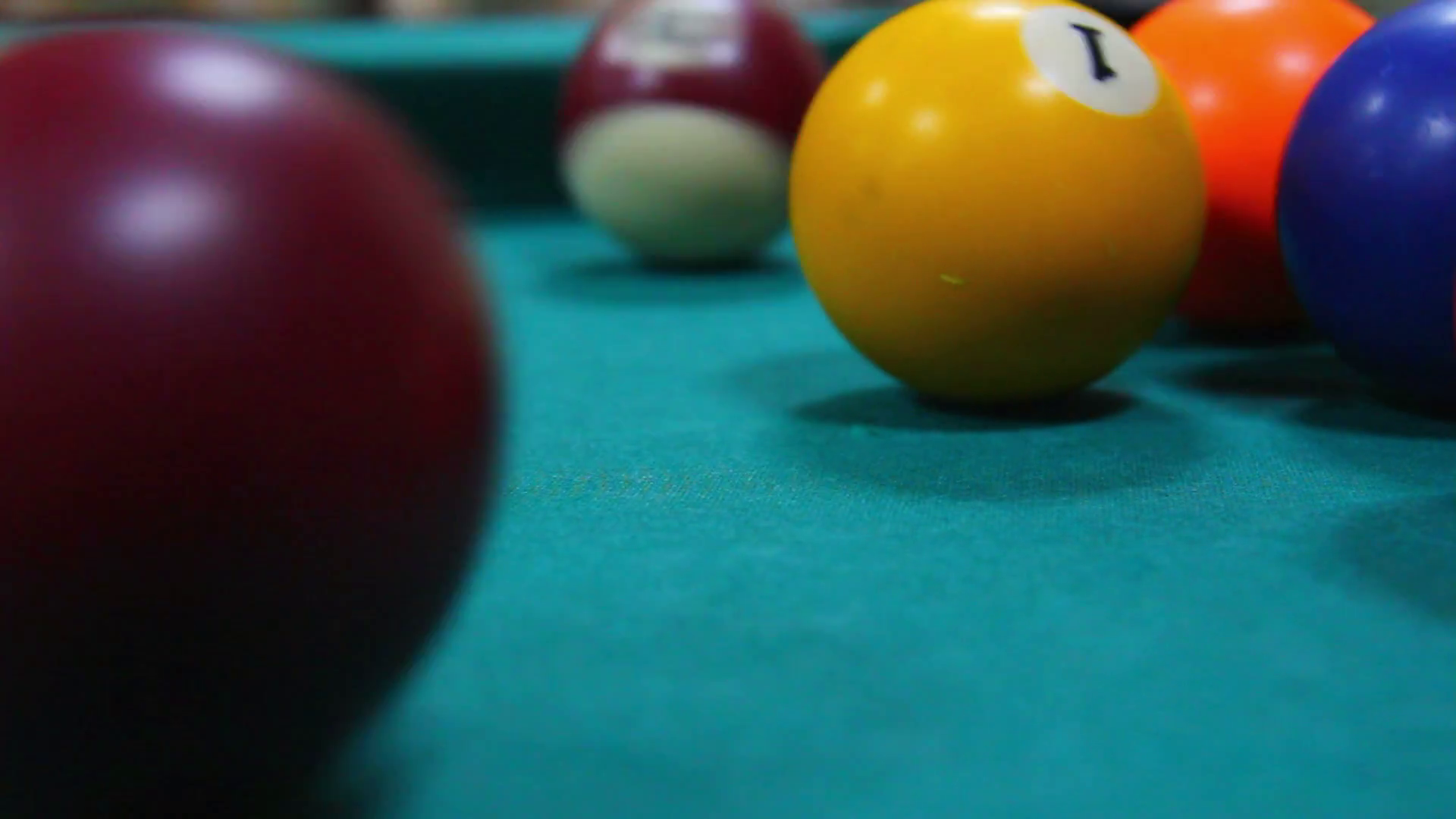 Billiard Game Close-up - Timelapse Stock Footage SBV-349317035 ...