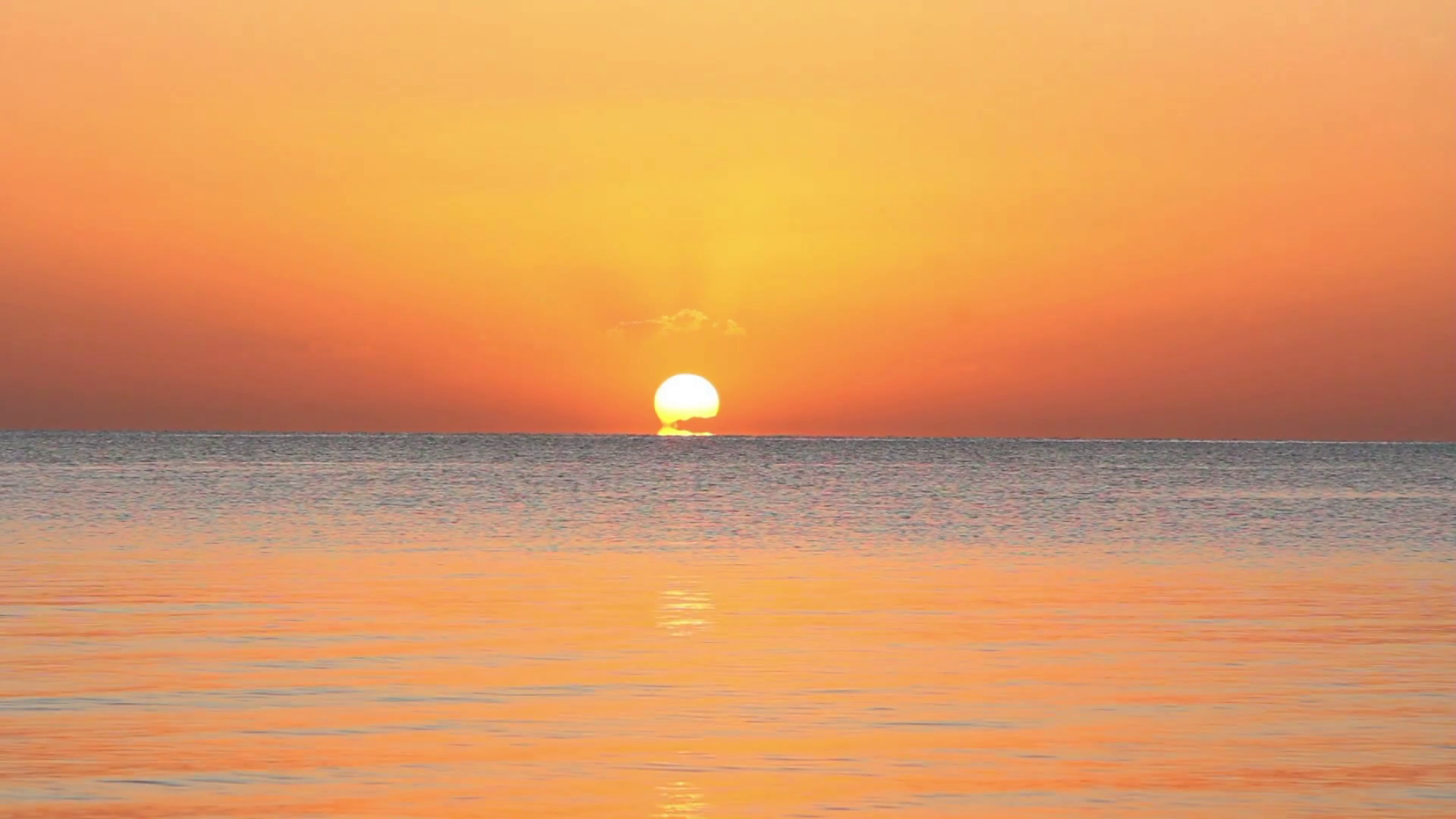 Beauty Landscape With Sunrise Over Sea Stock Footage SBV-347633017 ...