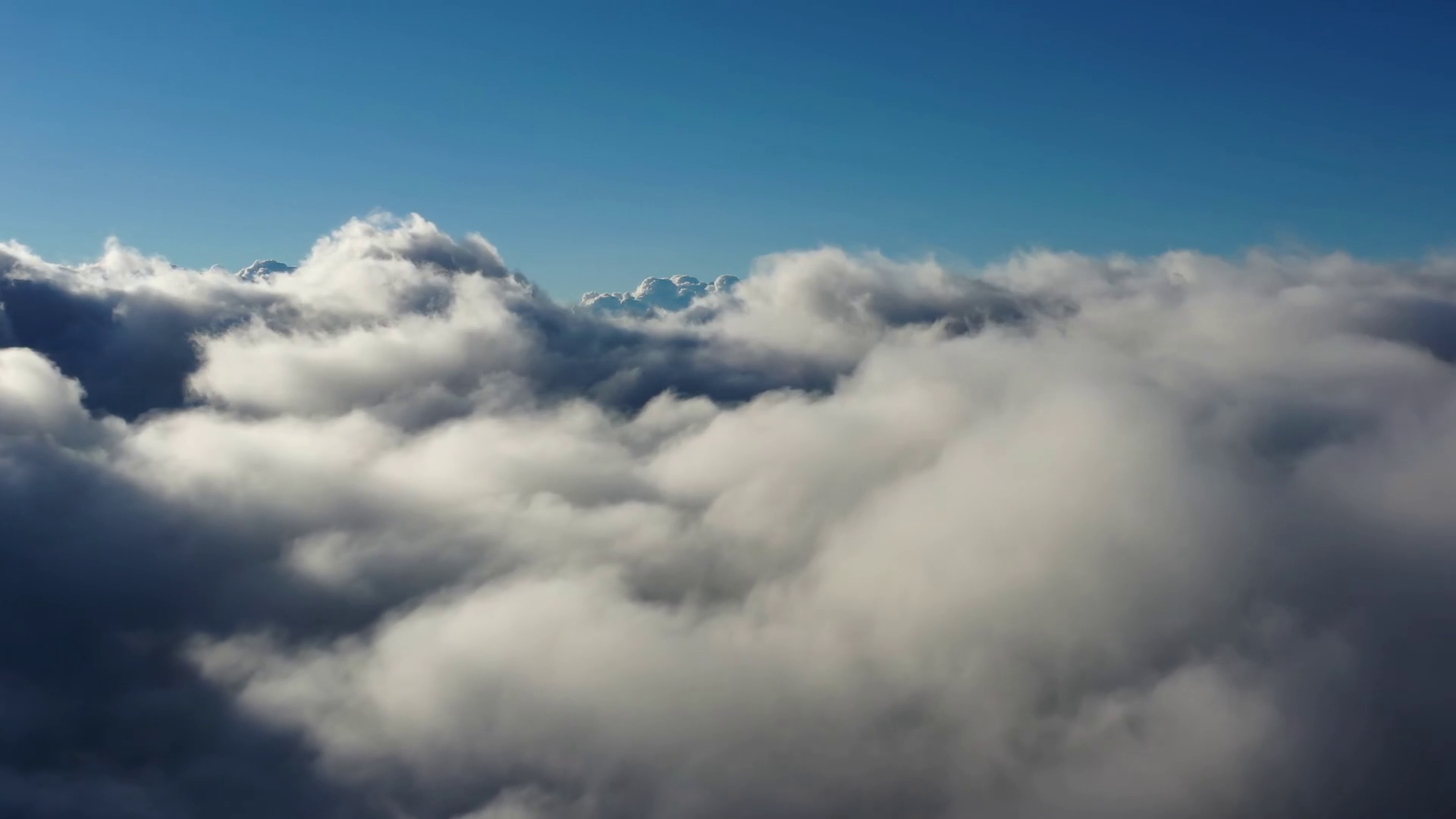 Aerial View Of Clouds At Sunrise Stock Footage SBV-347496802 - Storyblocks