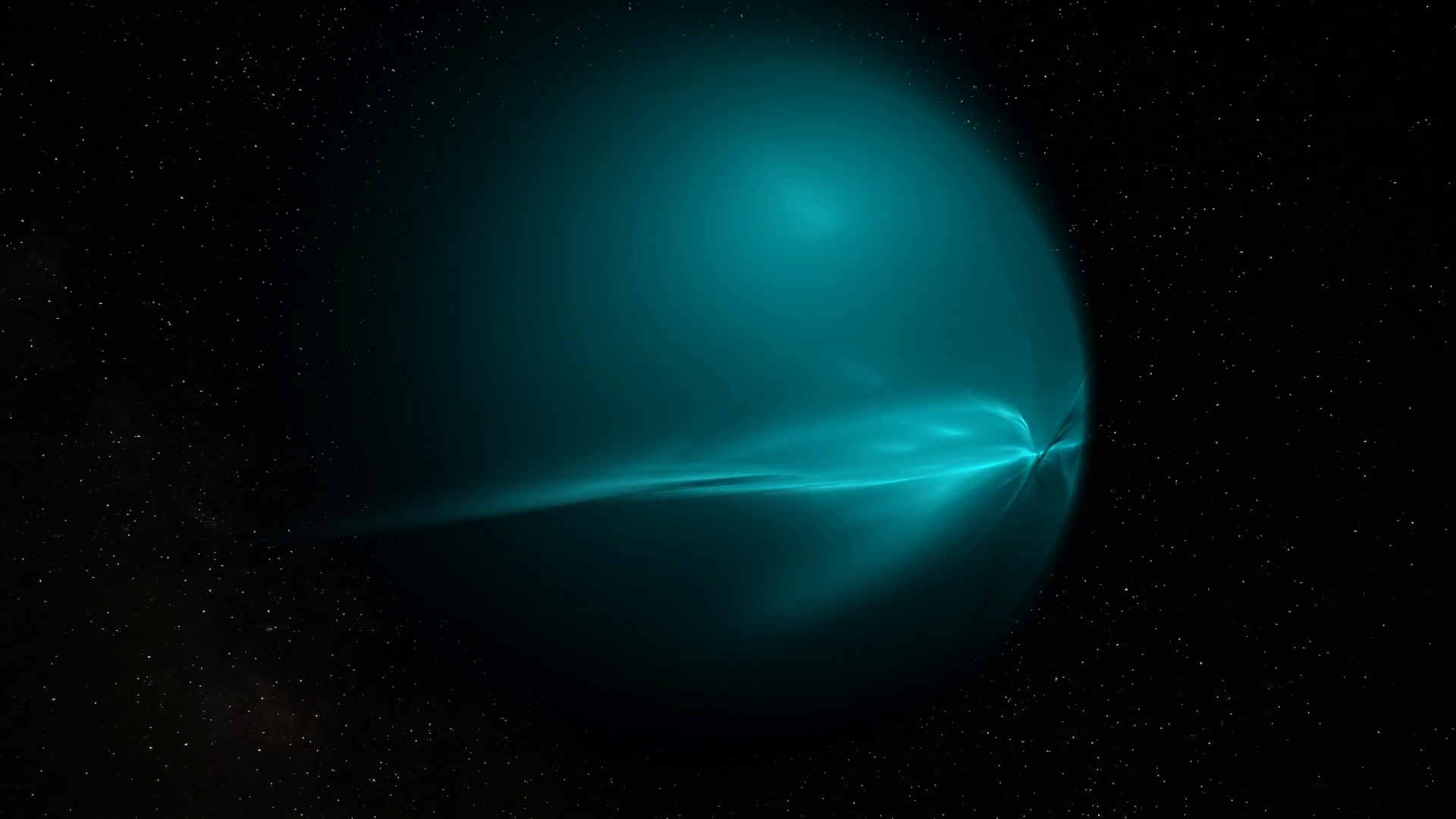 Abstract Blue Glow Sphere Science Background Stock Footage SBV ...