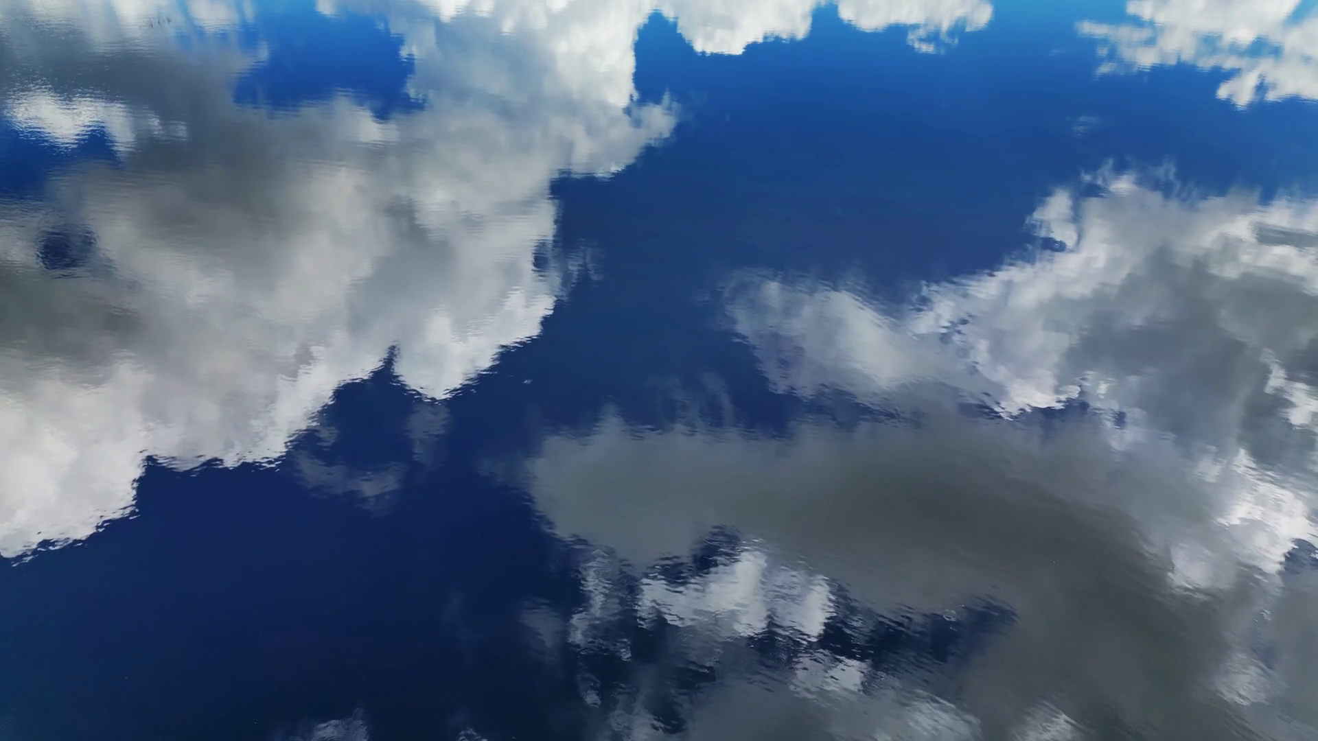 Aerial Top View Of Blue Sky With Clouds Stock Footage SBV-348382297 ...