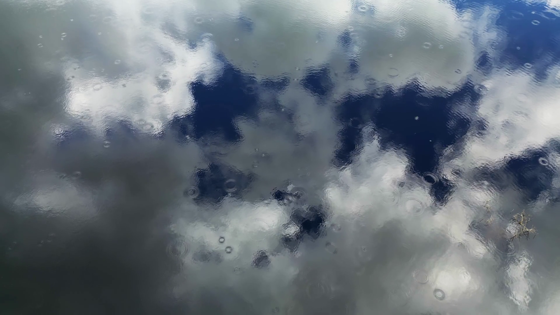 Aerial Top View Of Sky With Clouds Stock Footage SBV-348540897 ...