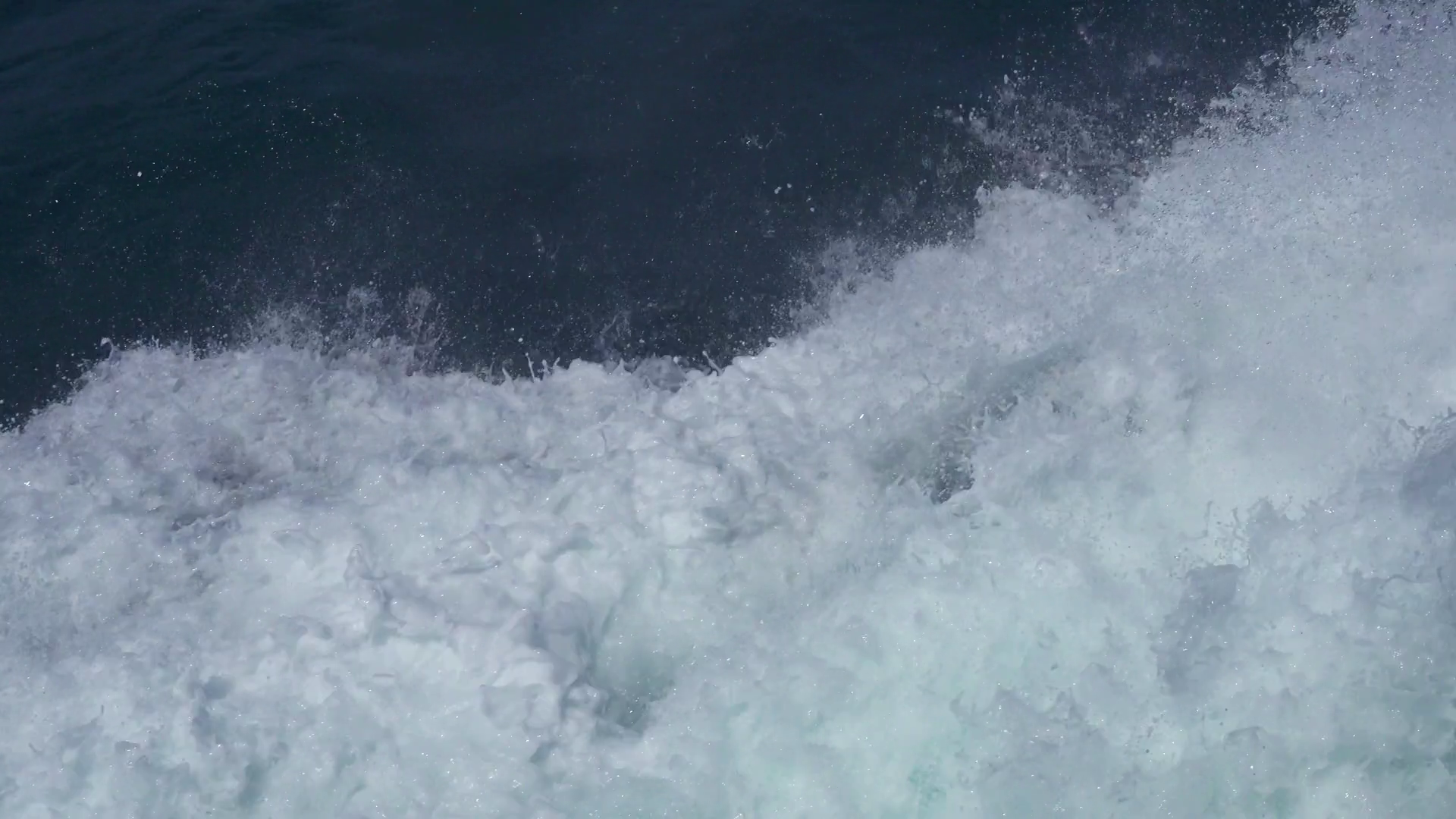 Waves Of Sailing Ship In Sea 4k Stock Footage SBV-347783196 - Storyblocks