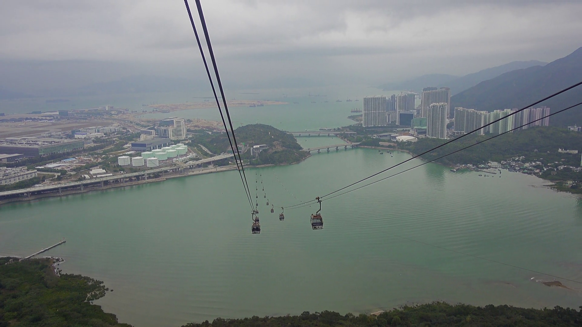 Hong Kong China - February 09 2016: Ngong Stock Footage SBV-348643495 ...