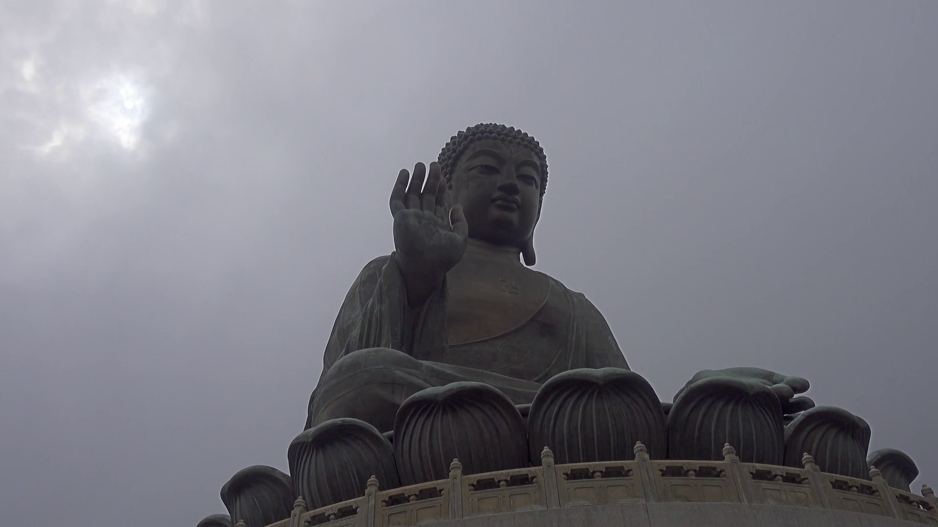 Tian Tan Buddha (the Big Buddha) Buddhist Stock Footage SBV-348645196 ...