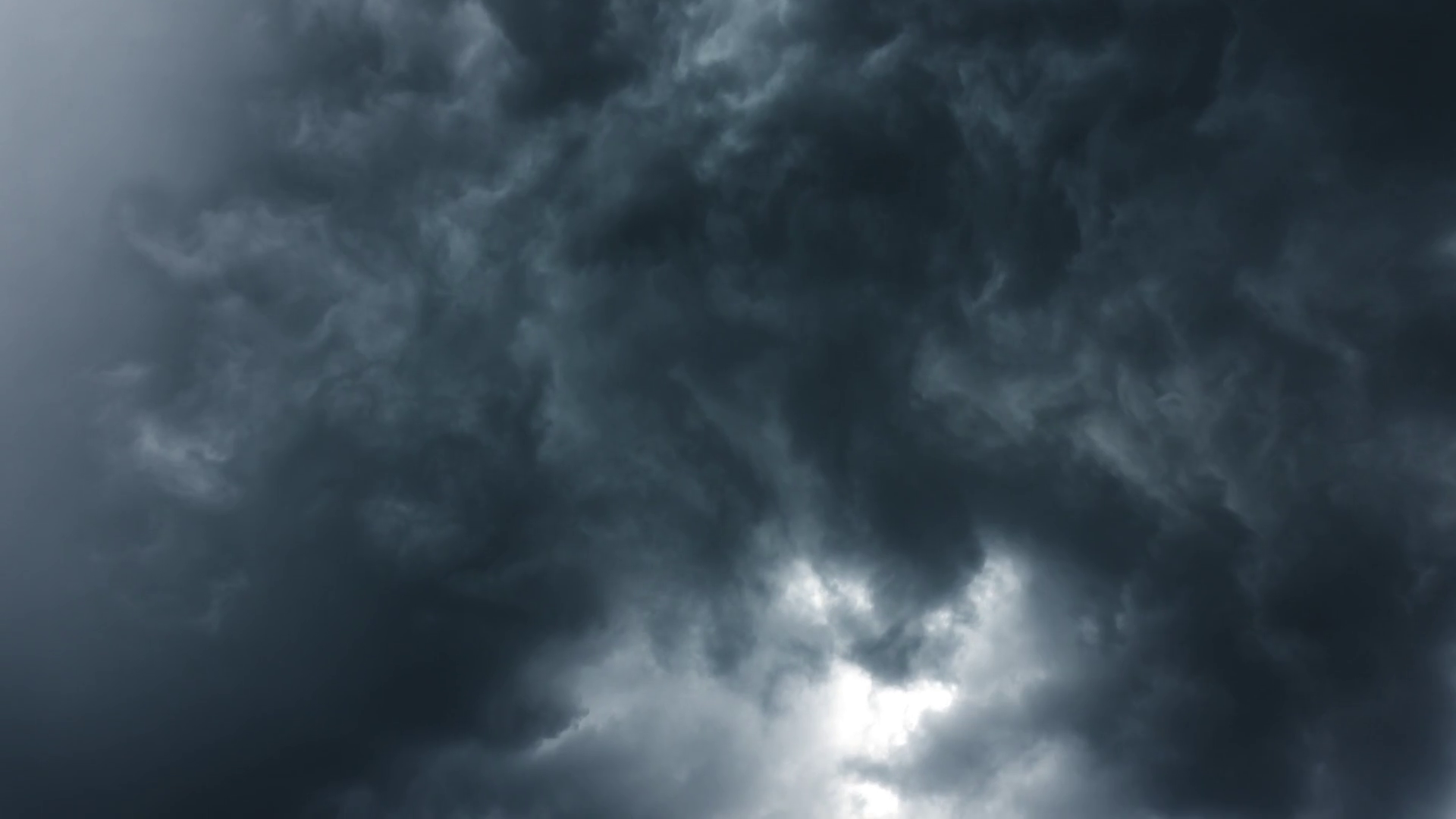 Dark Storm Clouds Are Moving Fast Timelapse Stock Footage SBV-348400838 ...