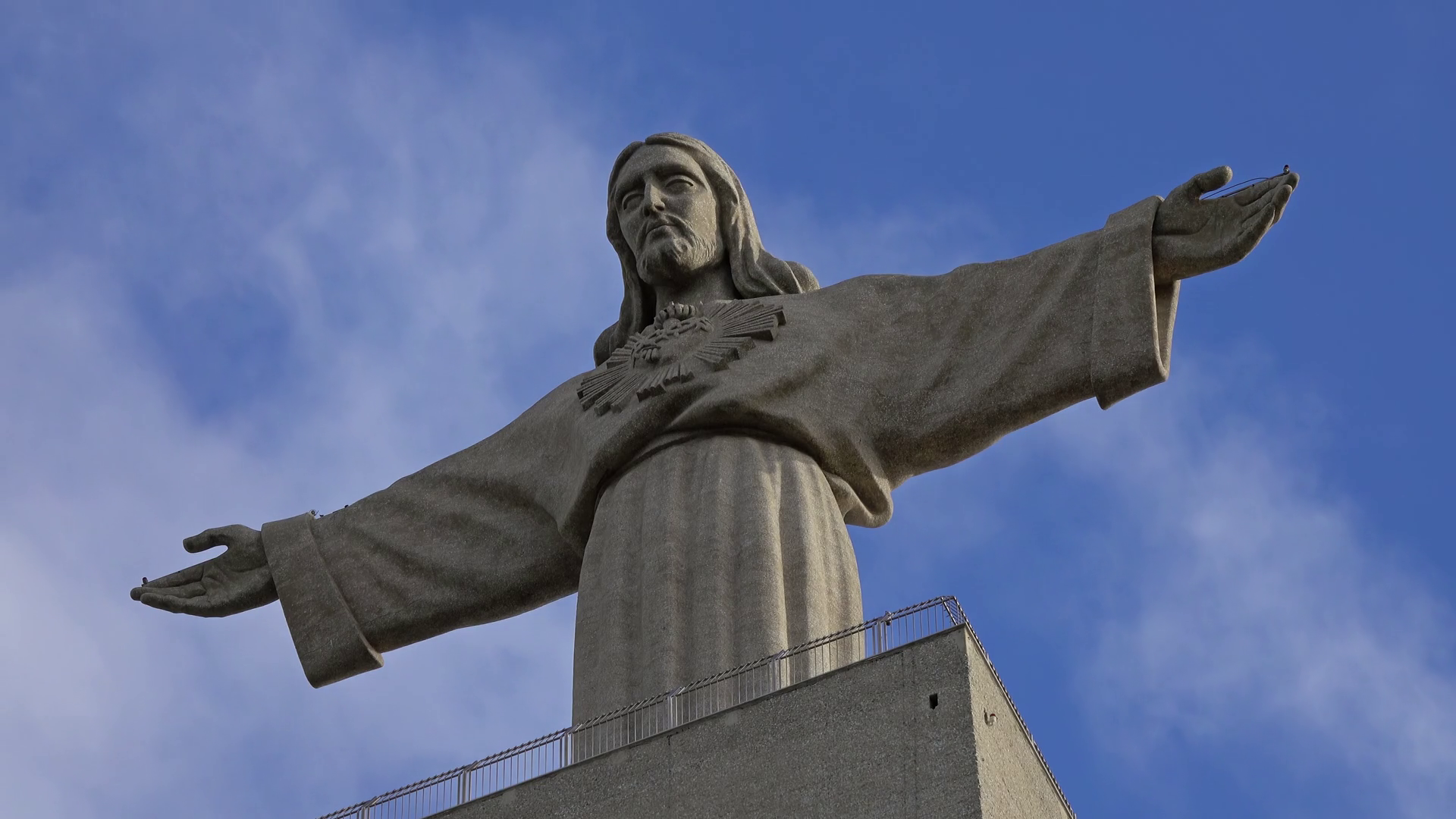 Lisbon Portugal: Christ King Statue (cristo Stock Footage SBV-348614668 ...
