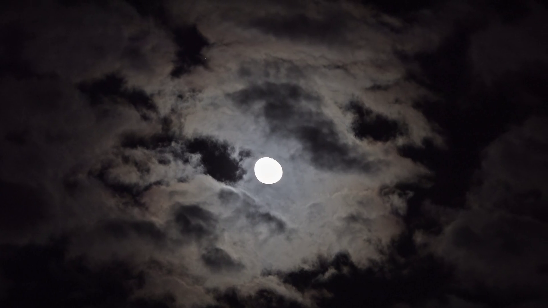 Full Moon Moving Between Clouds Stock Footage SBV-347348643 - Storyblocks
