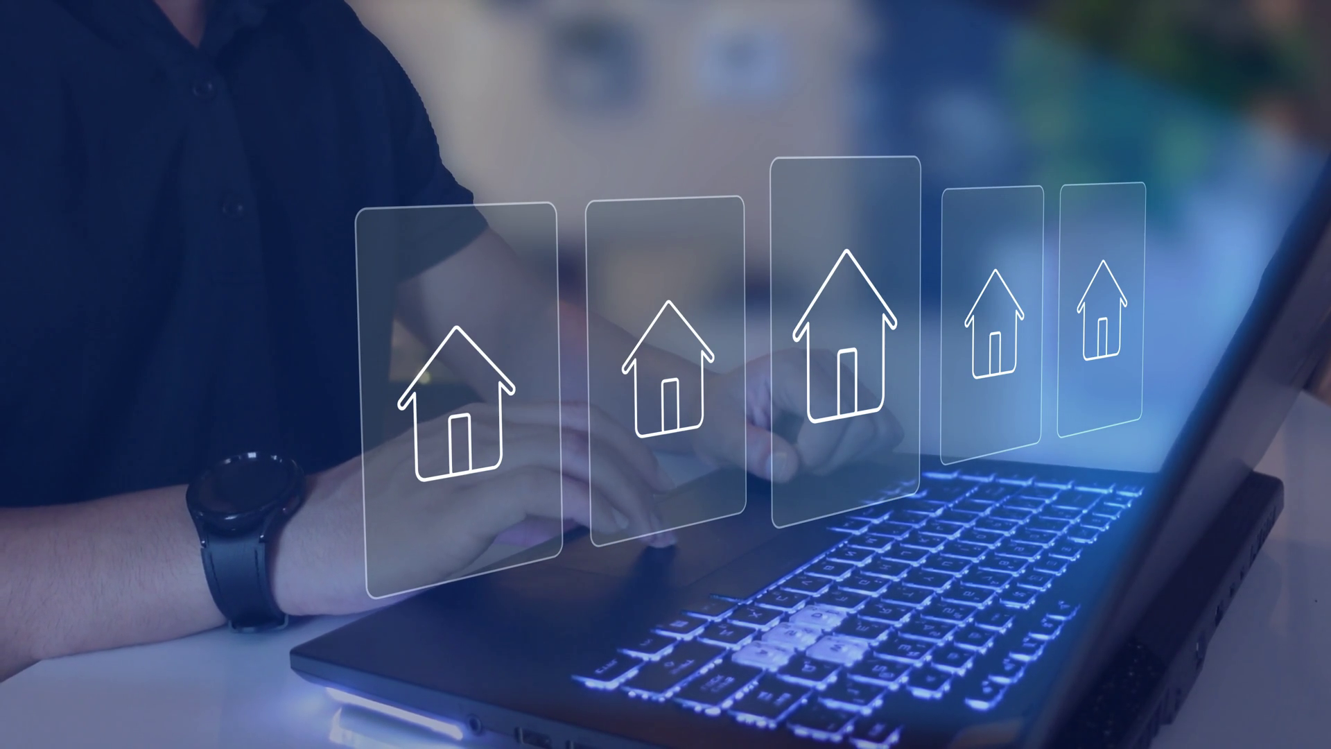 Real Estate Concept Property Value Diagram Stock Footage SBV-352651810 ...