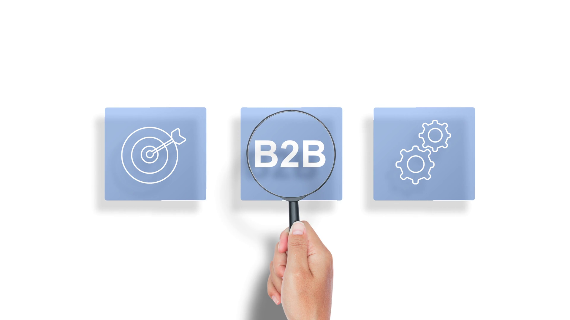 B2b Marketing Concept Business To Business Stock Footage SBV-352535092 ...