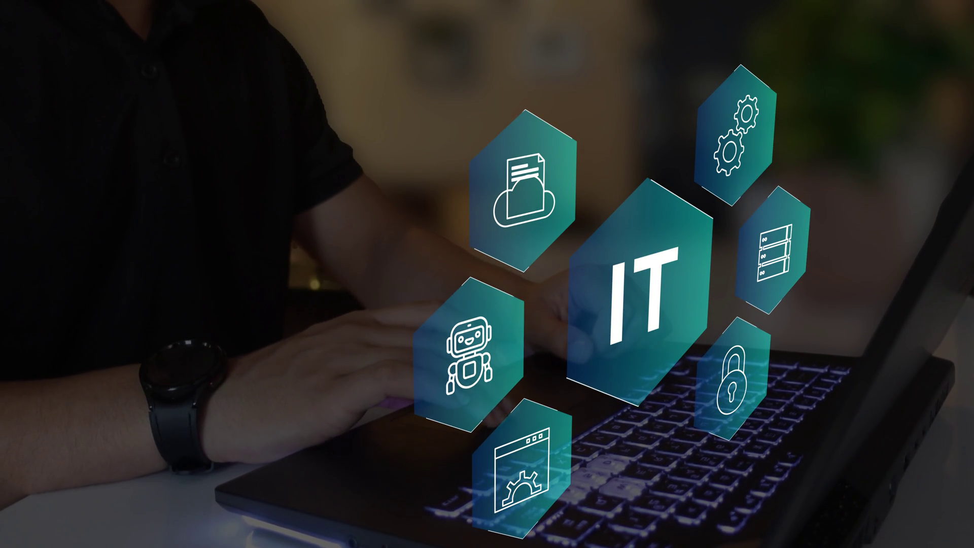 It Information Technology Icons Concept Stock Footage SBV-352542093 ...