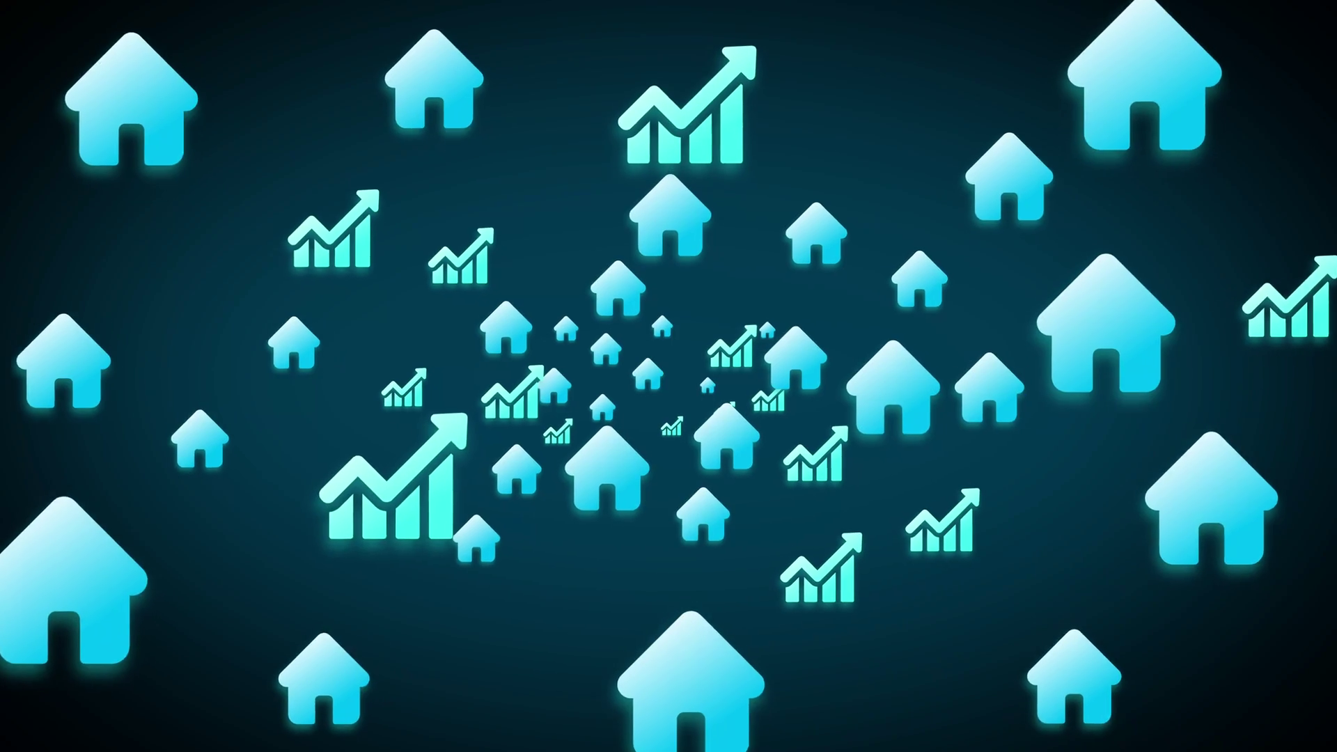 Real Estate Concept Property Value Diagram Stock Footage SBV-352930665 ...