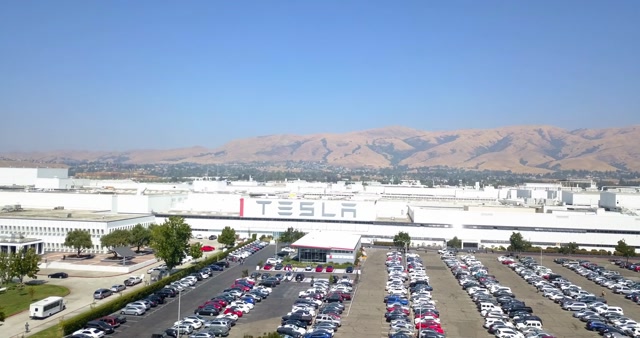 Tesla Factory Stock Footage: Royalty-Free Video Clips - Storyblocks