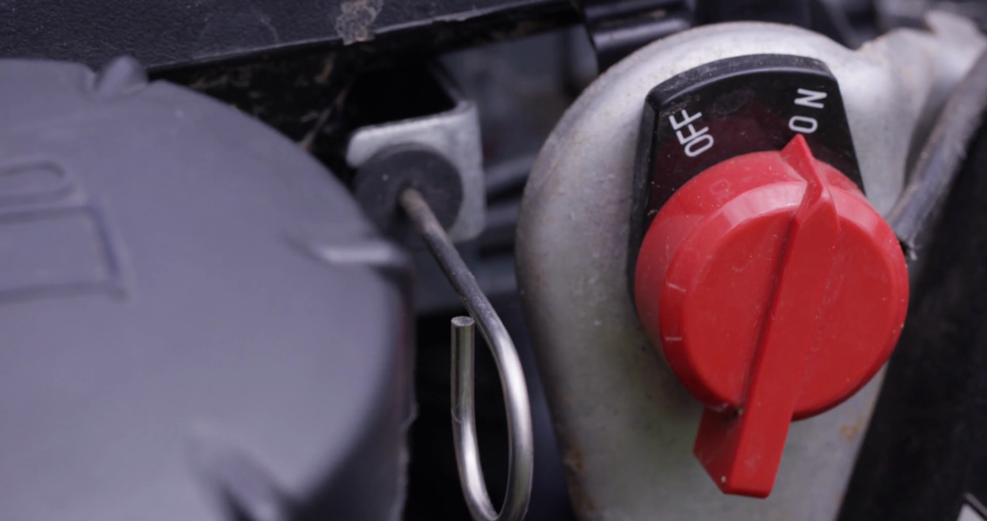 Engine Rumbling Close Up On Gas Tank On Stock Footage SBV-347706950 ...