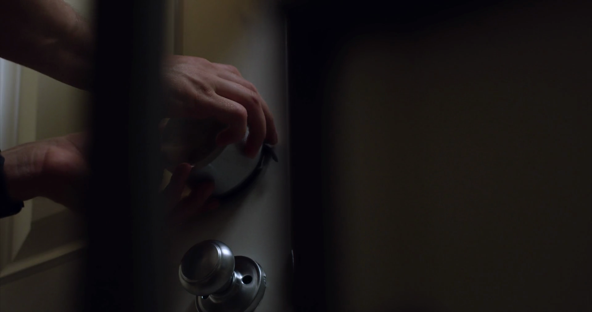 Home Owner Diying Assembly Of Smart Door Stock Footage Sbv 348451108