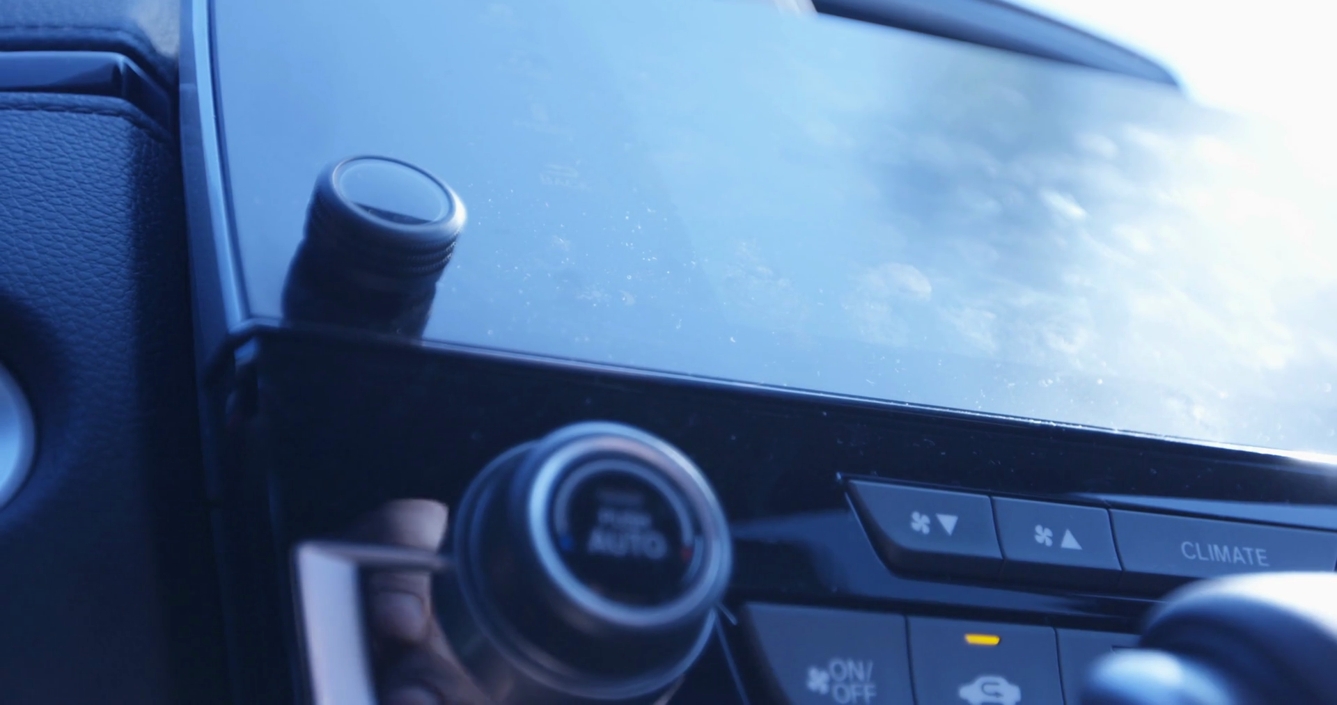 Man Adjust Volume Dial On Car Stero Close Up Stock Footage SBV ...