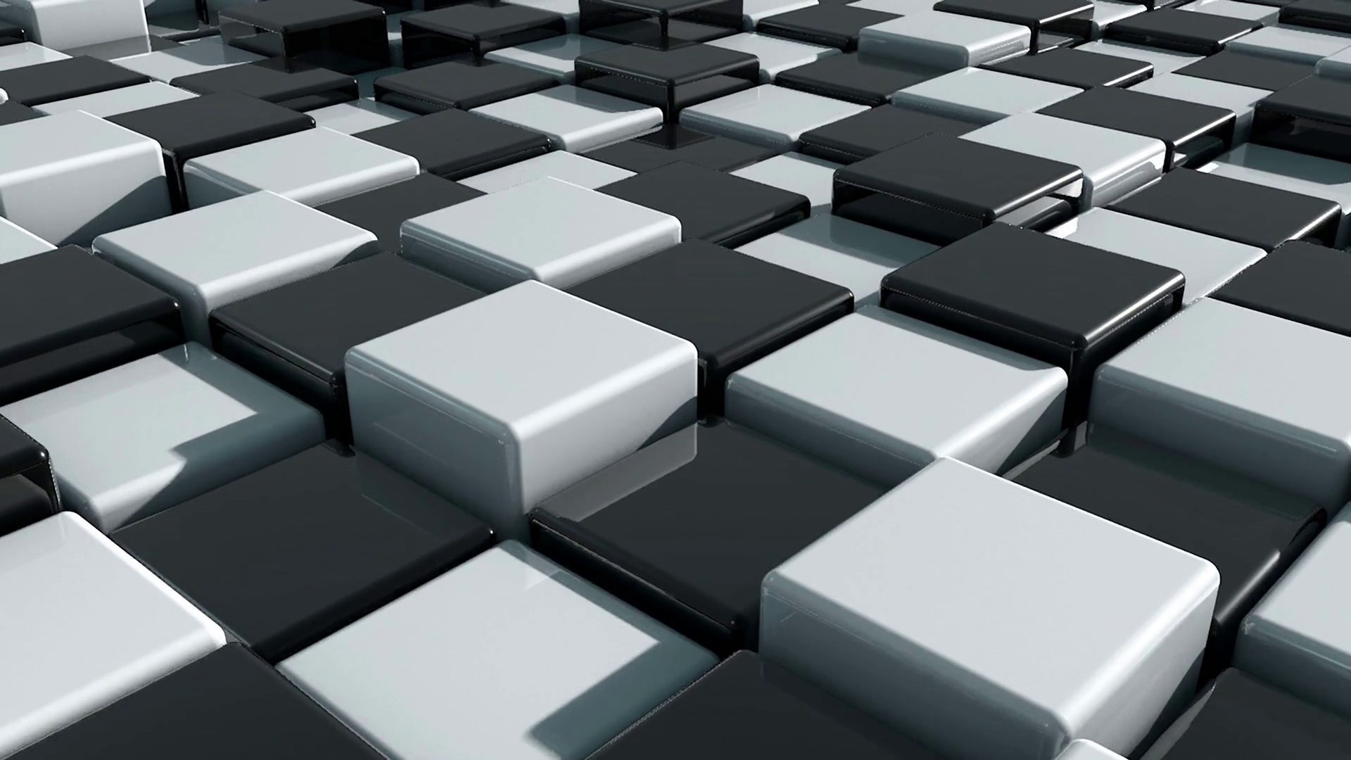 Realistic Movement Of Cubes Futuristic Stock Footage SBV-314534696 ...