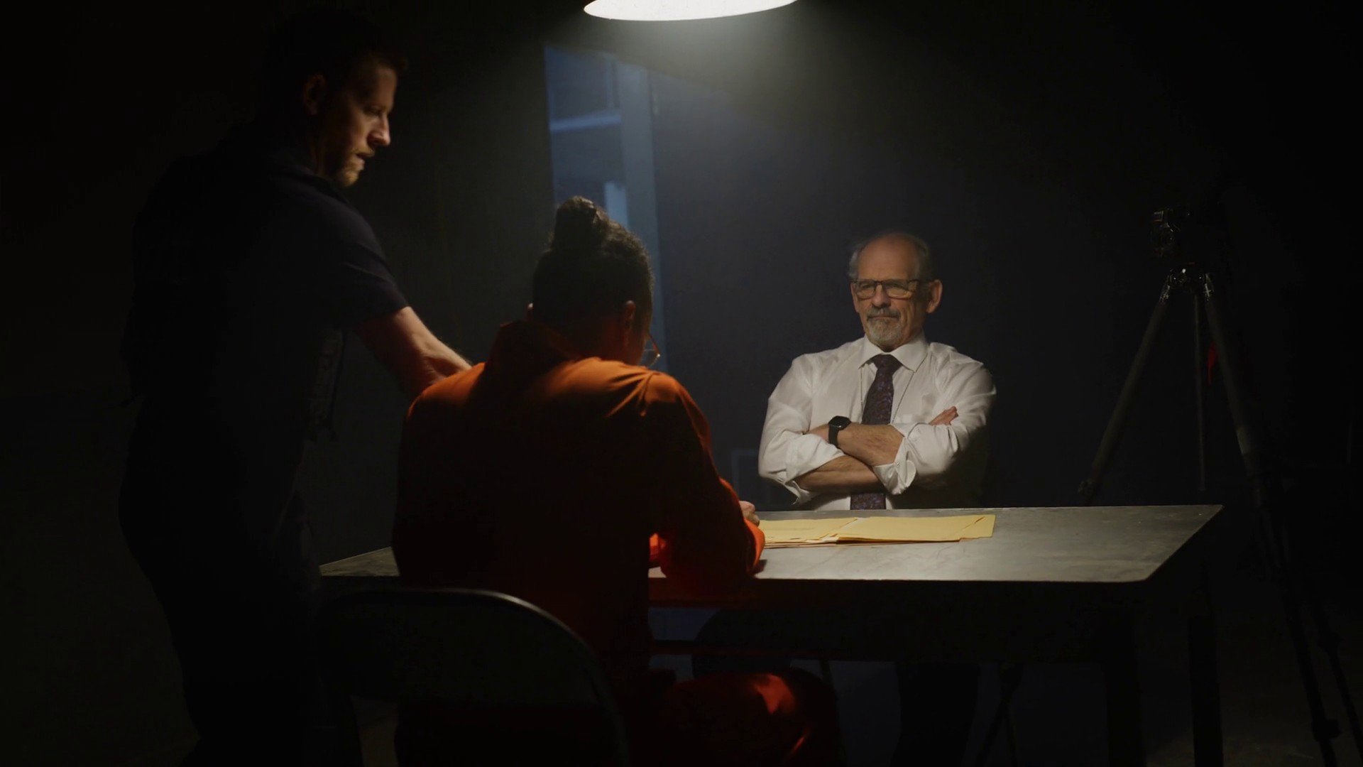 Detective Investigation With Cold Case File Stock Footage SBV-349887360 ...