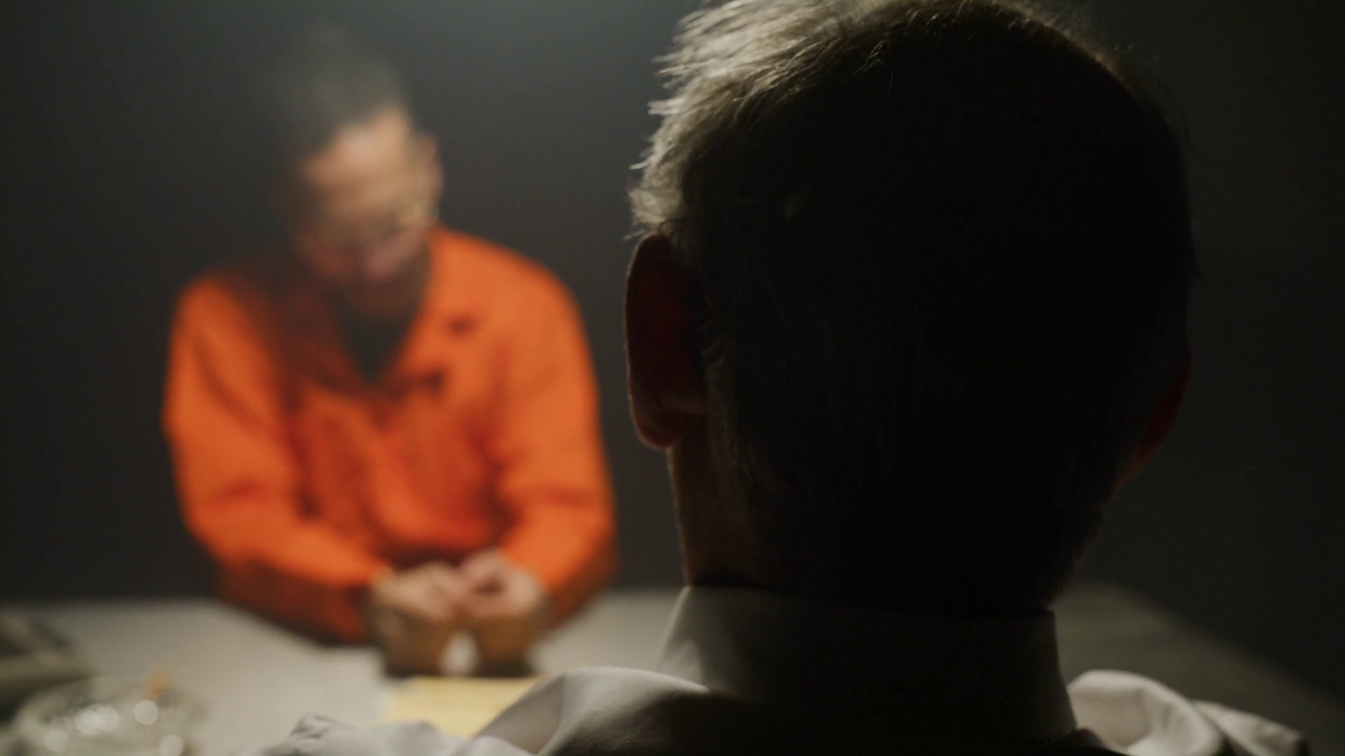 Police Asking Questions With Suspect In Jail Stock Footage SBV ...