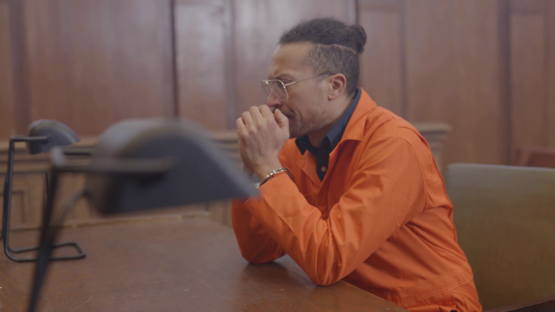 Trial Court Defendant Sitting Judge Stock Footage SBV-351672644 ...