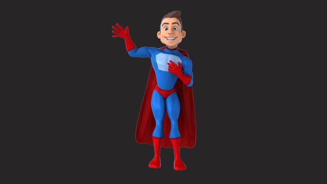 Superman Flying Cartoon Stock Footage: Royalty-Free Video Clips ...