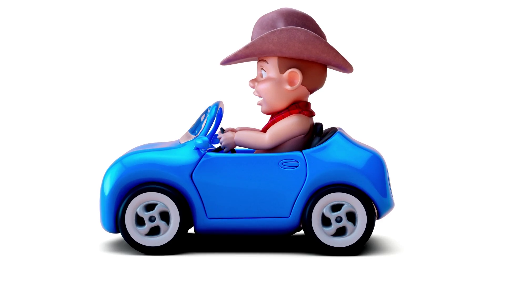 Fun 3d Cartoon Of Baby Driving Stock Motion Graphics SBV-346830033 ...