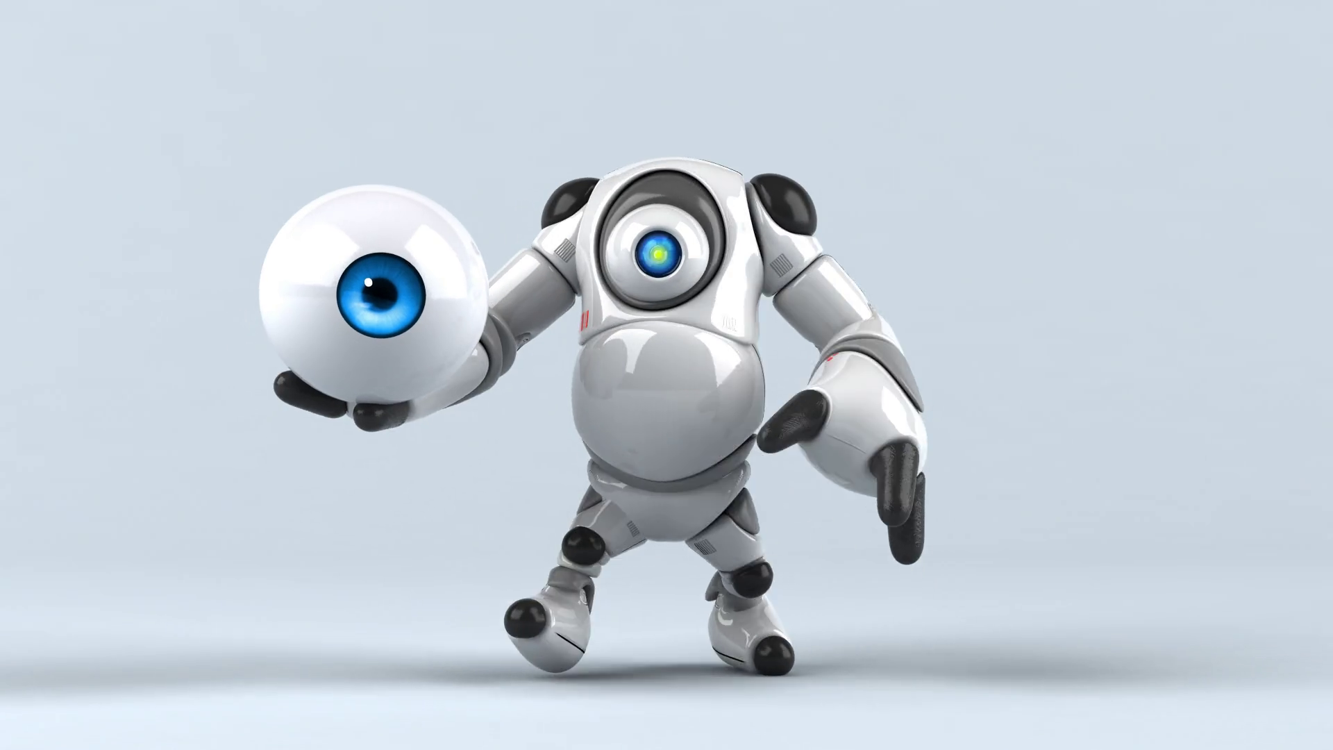 Big robot - 3D Animation Stock Video Footage 00:11 SBV-336144413 ...