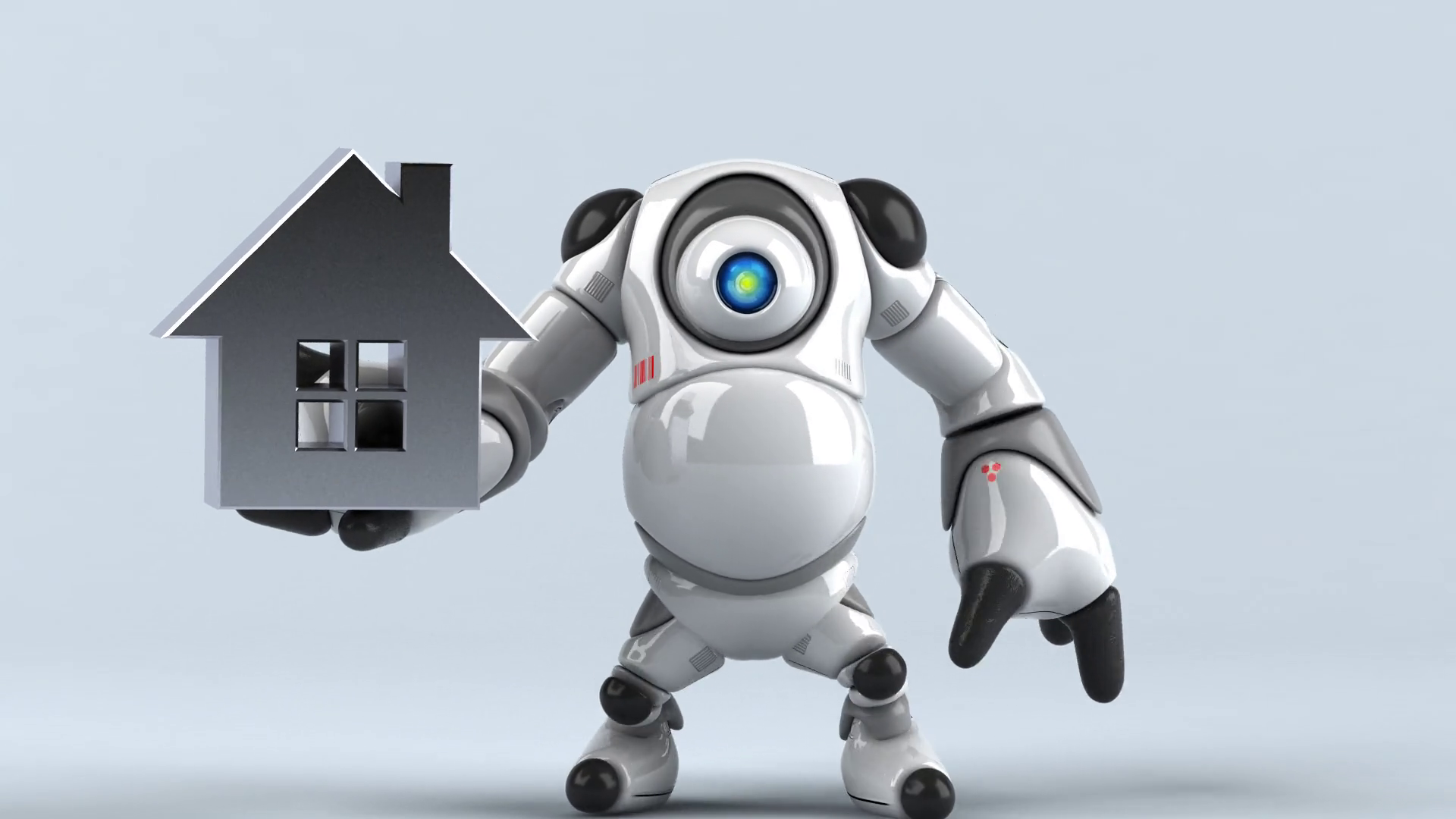Big Robot - 3d Animation Stock Footage SBV-336129723 - Storyblocks