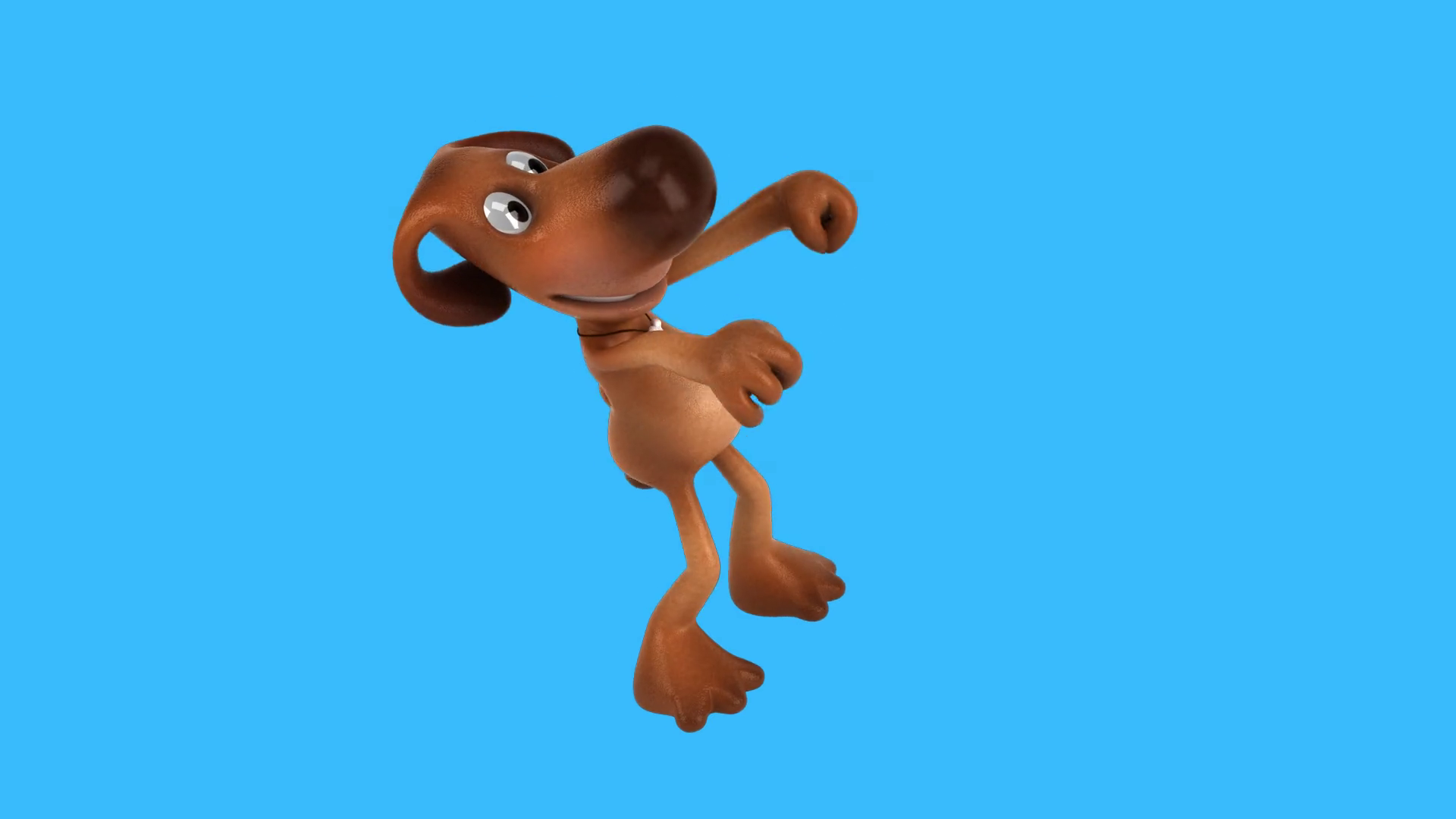 Fun 3d Cartoon Dog Dancing (with Alpha Stock Motion Graphics SBV ...