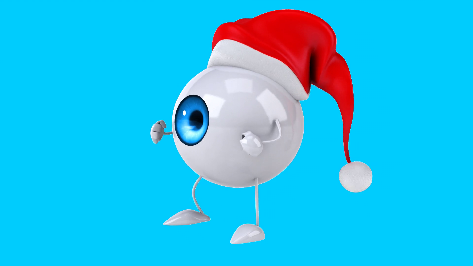 Fun 3d Cartoon Eye (with Alpha Channel Stock Motion Graphics SBV ...
