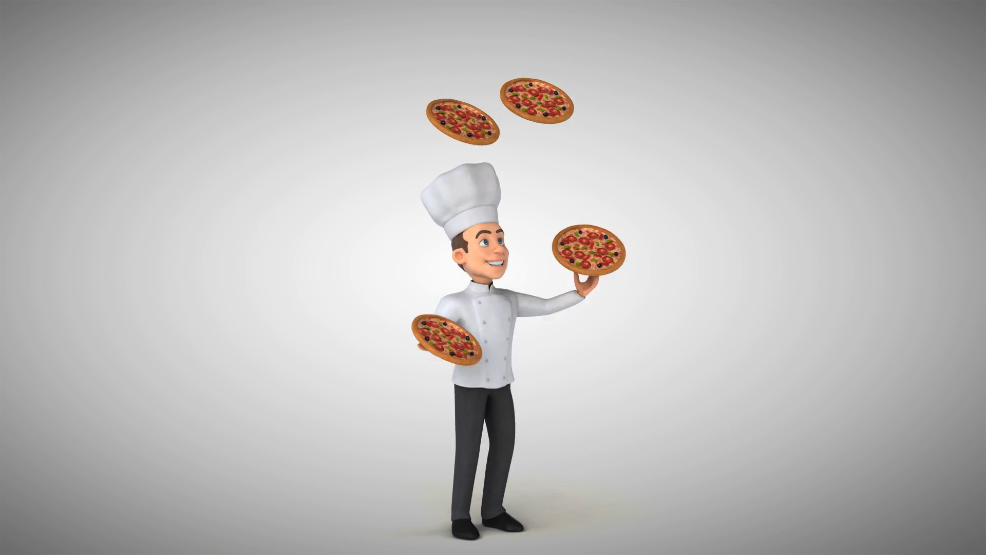 Fun Chef - 3d Animation Stock Footage SBV-318317350 - Storyblocks