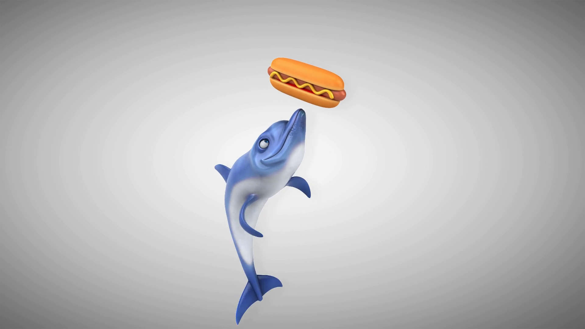 Fun Dolphin - 3d Animation Stock Footage SBV-336152374 - Storyblocks