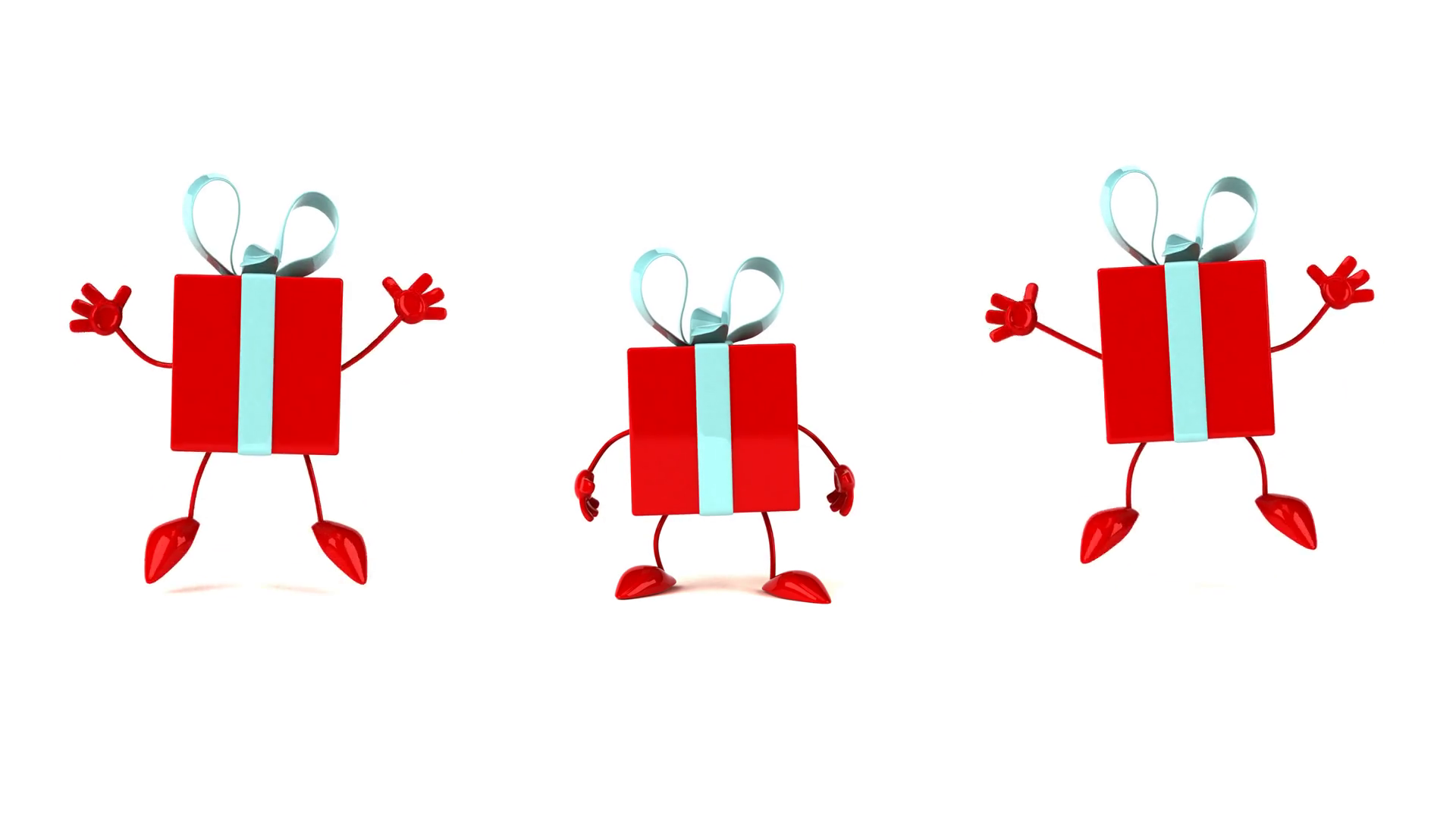 Fun Gift Clips - 4k 3d Animation Stock Footage SBV-336124307 - Storyblocks