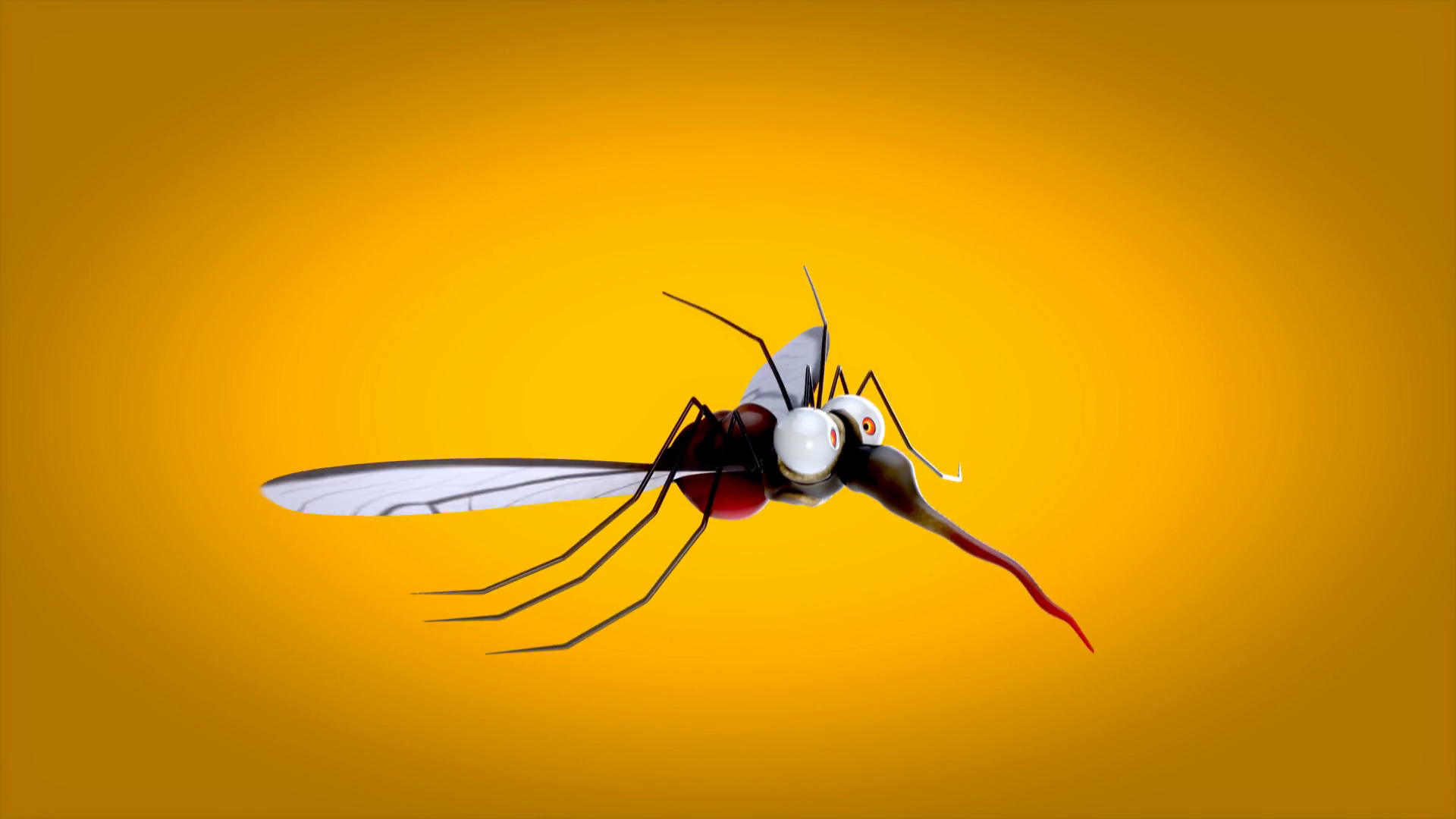Fun Mosquitoes - 3d Animation Stock Footage SBV-336088464 - Storyblocks