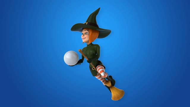 Flying Witch Stock Footage: Royalty-Free Video Clips - Storyblocks