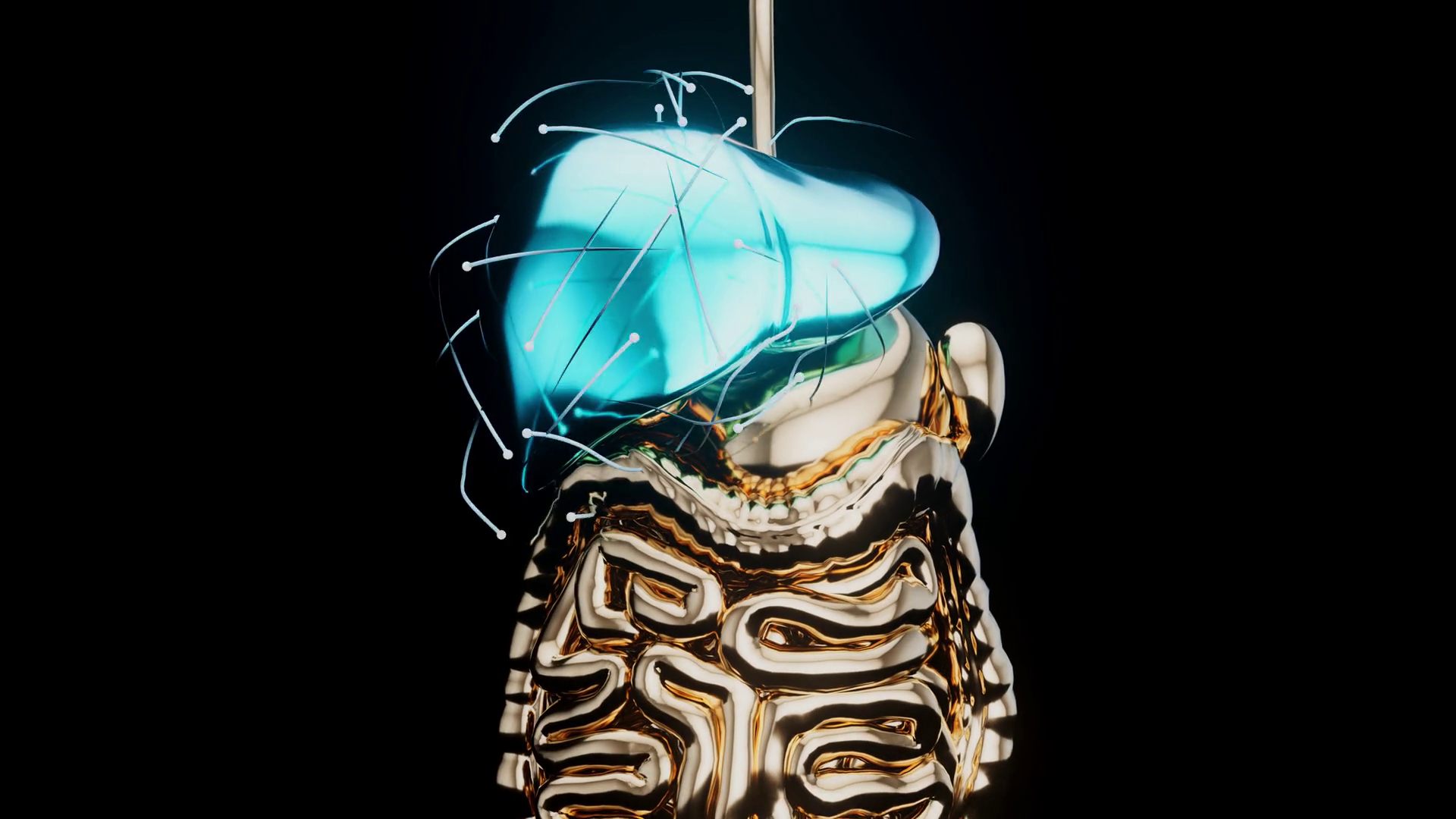 4k Abstract View Of Liver Physiology Stock Motion Graphics SBV ...