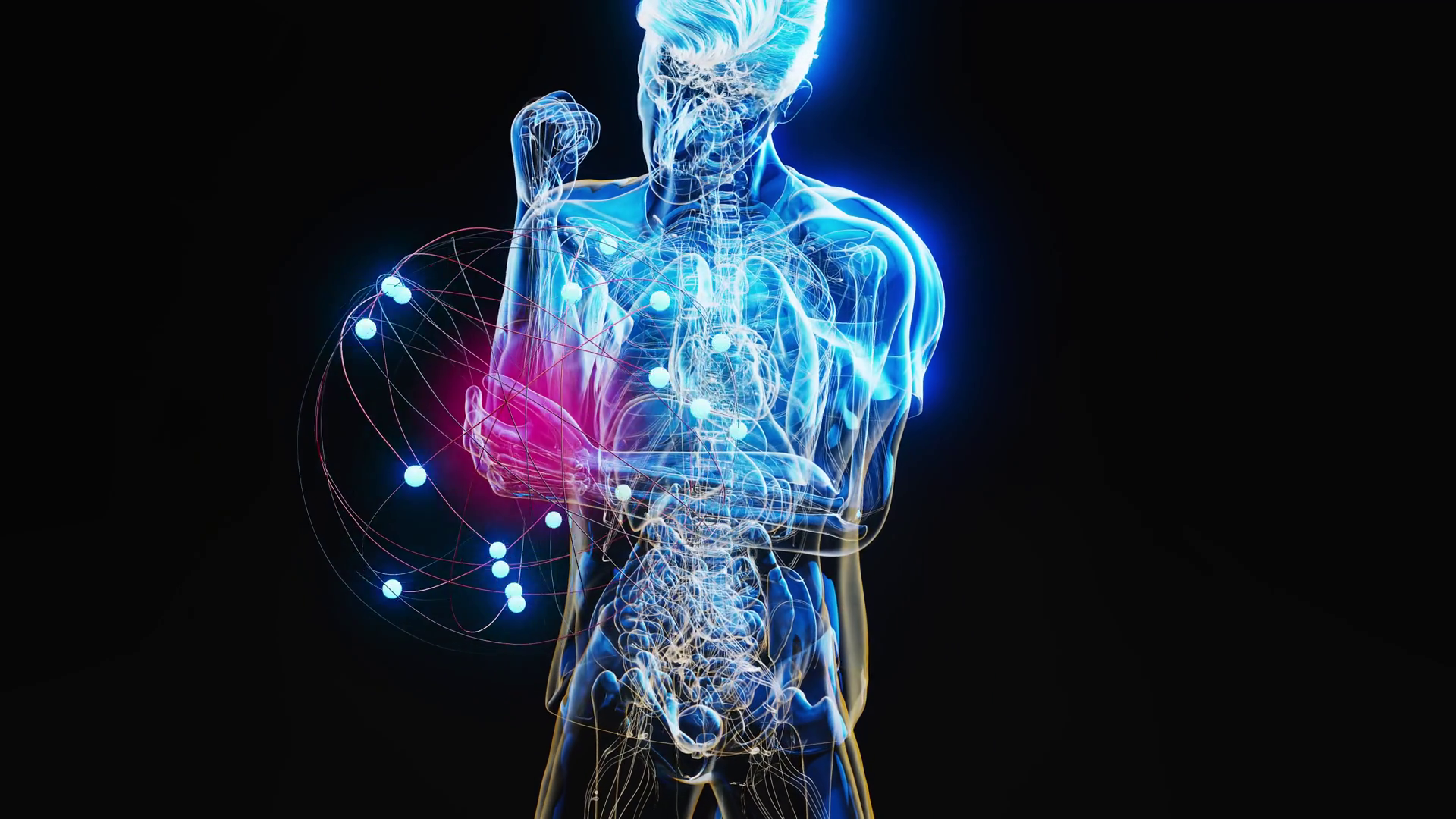 4k Anatomy Concept Of Elbow Pain Stock Footage SBV-348743959 - Storyblocks