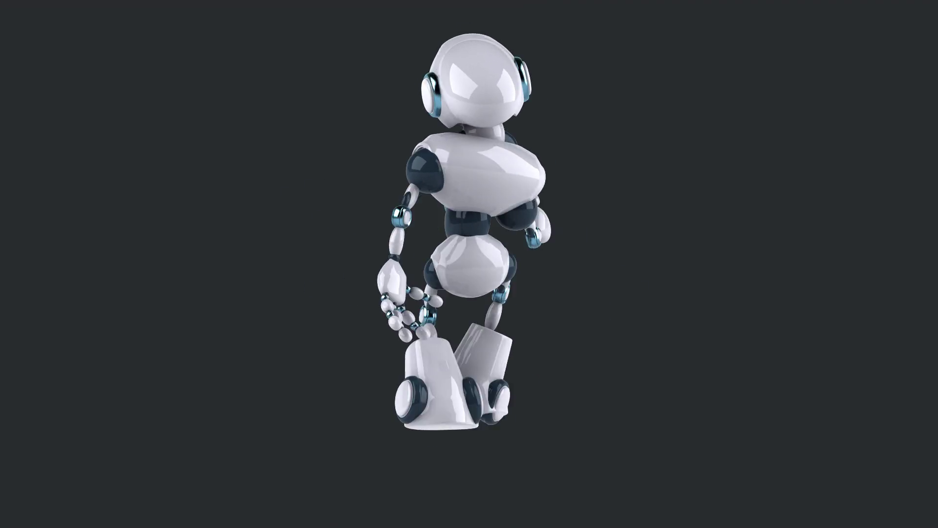 Fun 3d Cartoon Robot Dancing (with Alpha Stock Motion Graphics SBV-348835829 - Storyblocks