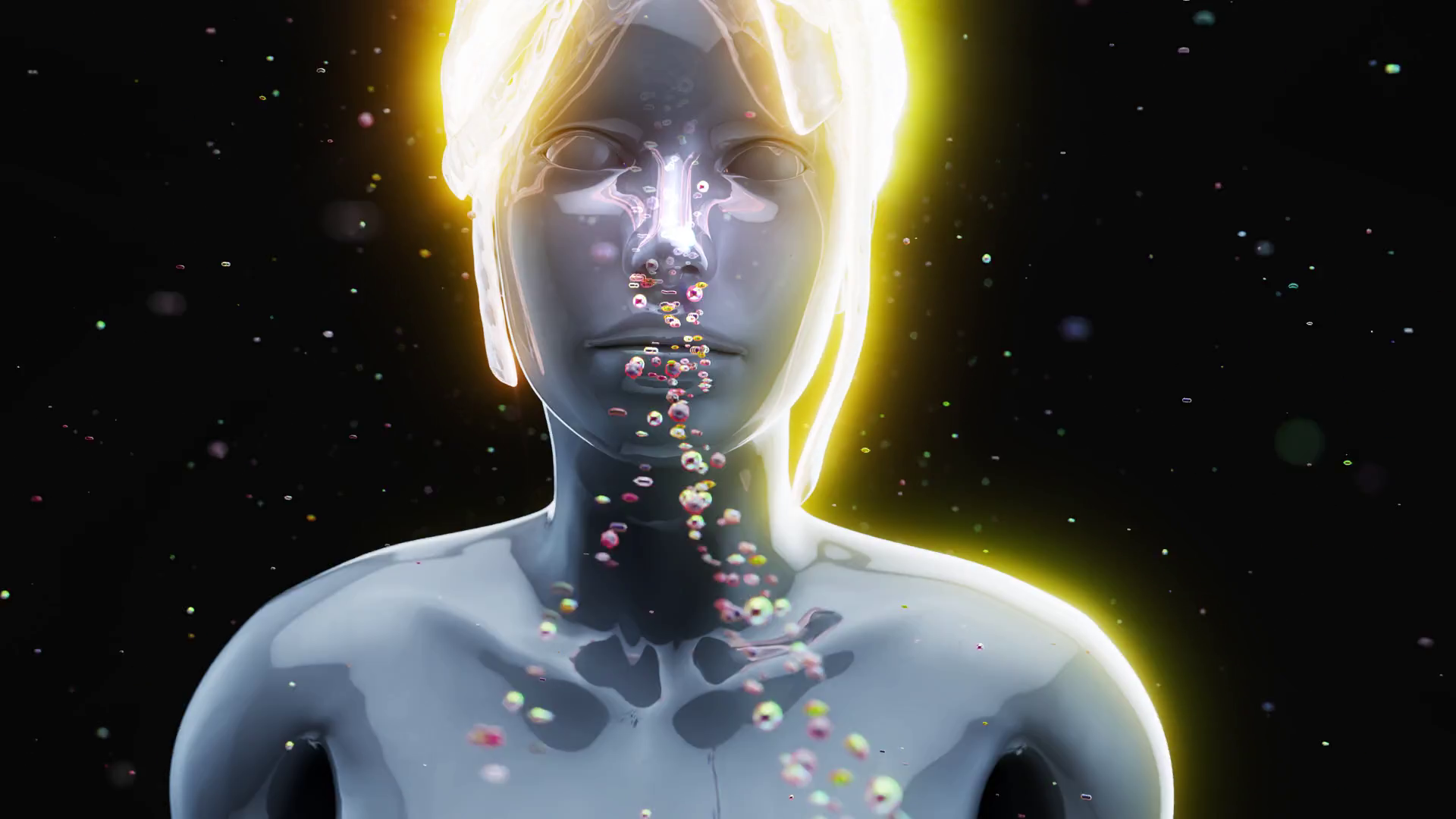 4k Abstract Animation Of Woman Sense Of Smell Stock Motion Graphics SBV-348706767 - Storyblocks