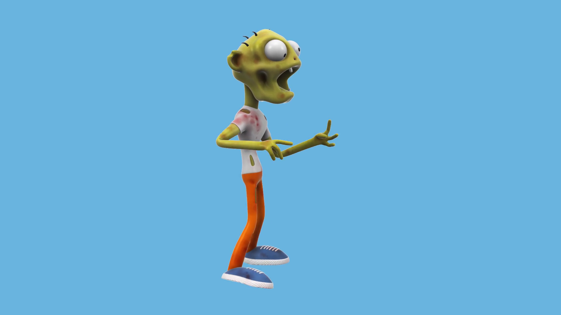 Fun 3d Cartoon Zombie Dancing (with Alpha Stock Motion Graphics SBV ...