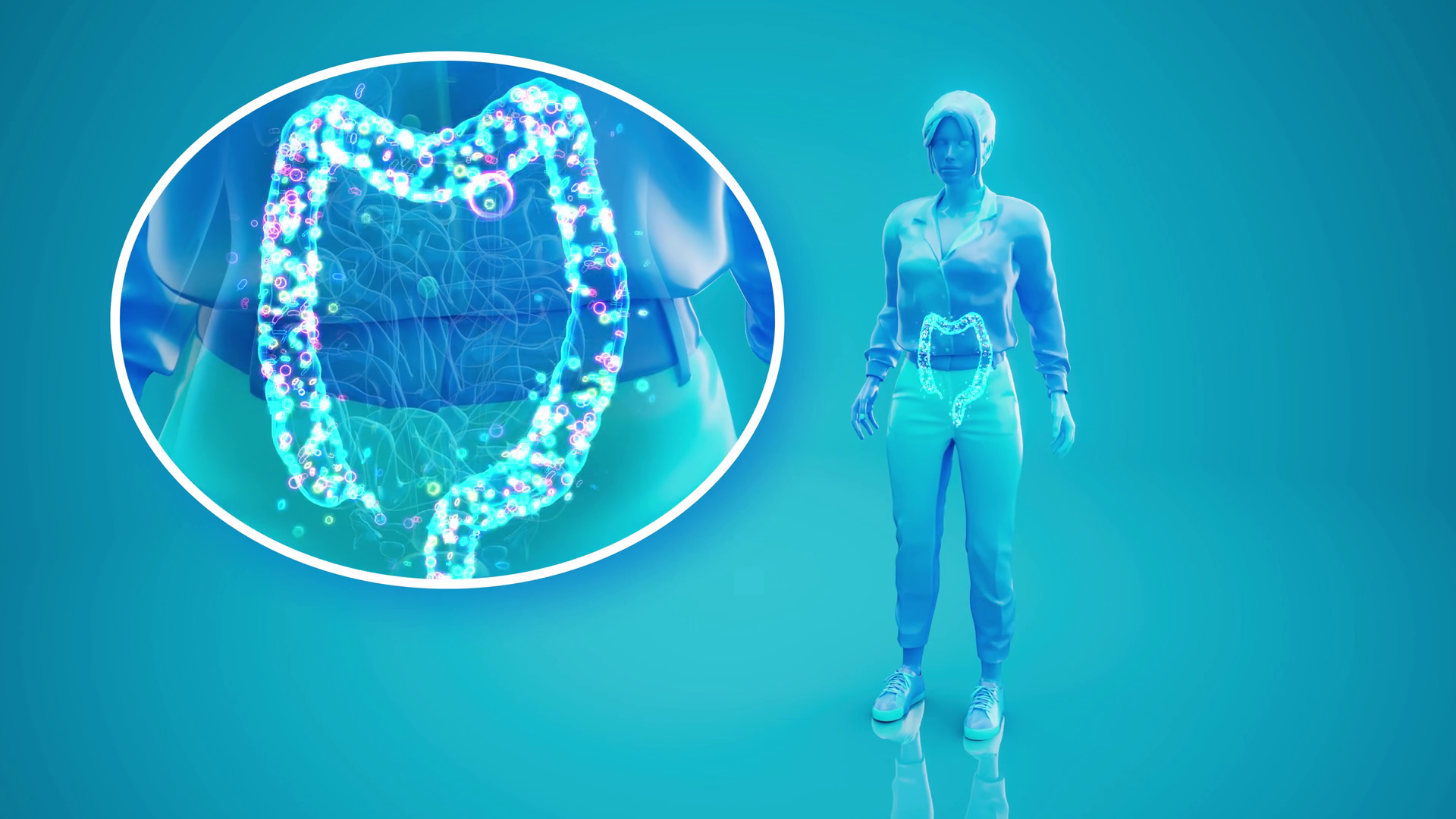 Conceptual Animation Of Gut Microbiome Stock Motion Graphics SBV ...