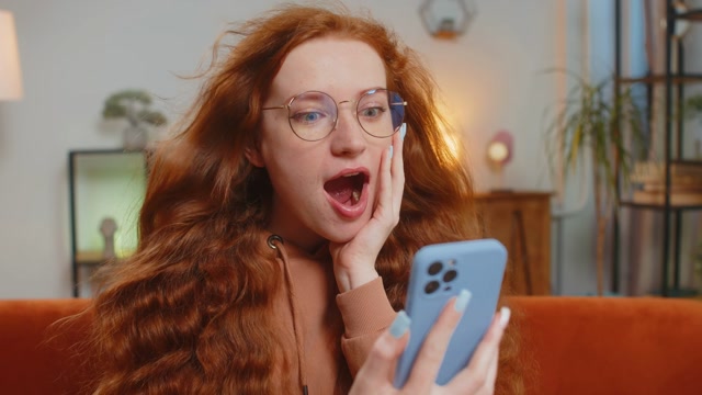 Surprised Girl Stock Footage: Royalty-Free Video Clips - Storyblocks